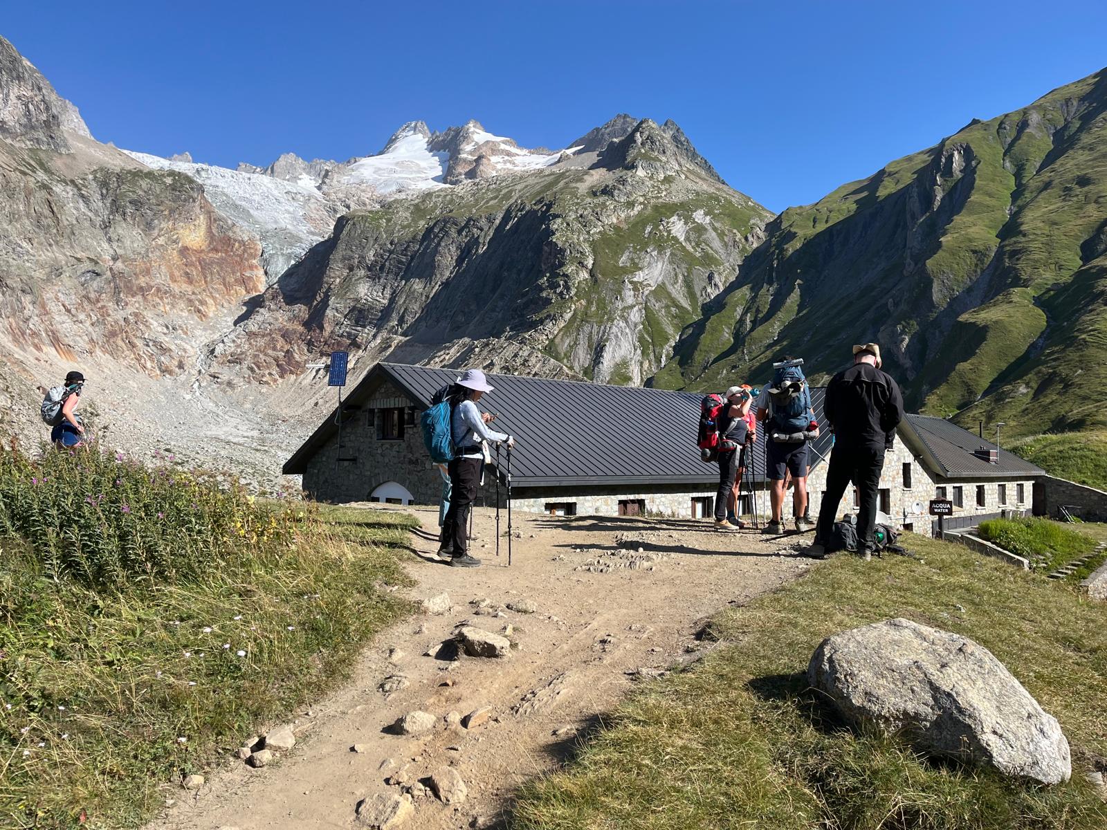 Rifugio Elena - Val Ferret, Tour du Mont Blanc