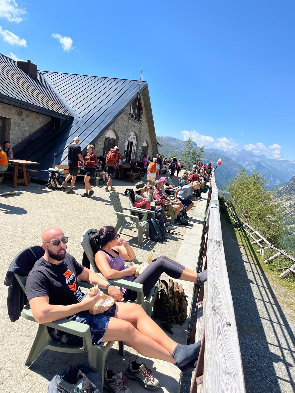 Rifugio Elena - Val Ferret, Tour du Mont Blanc